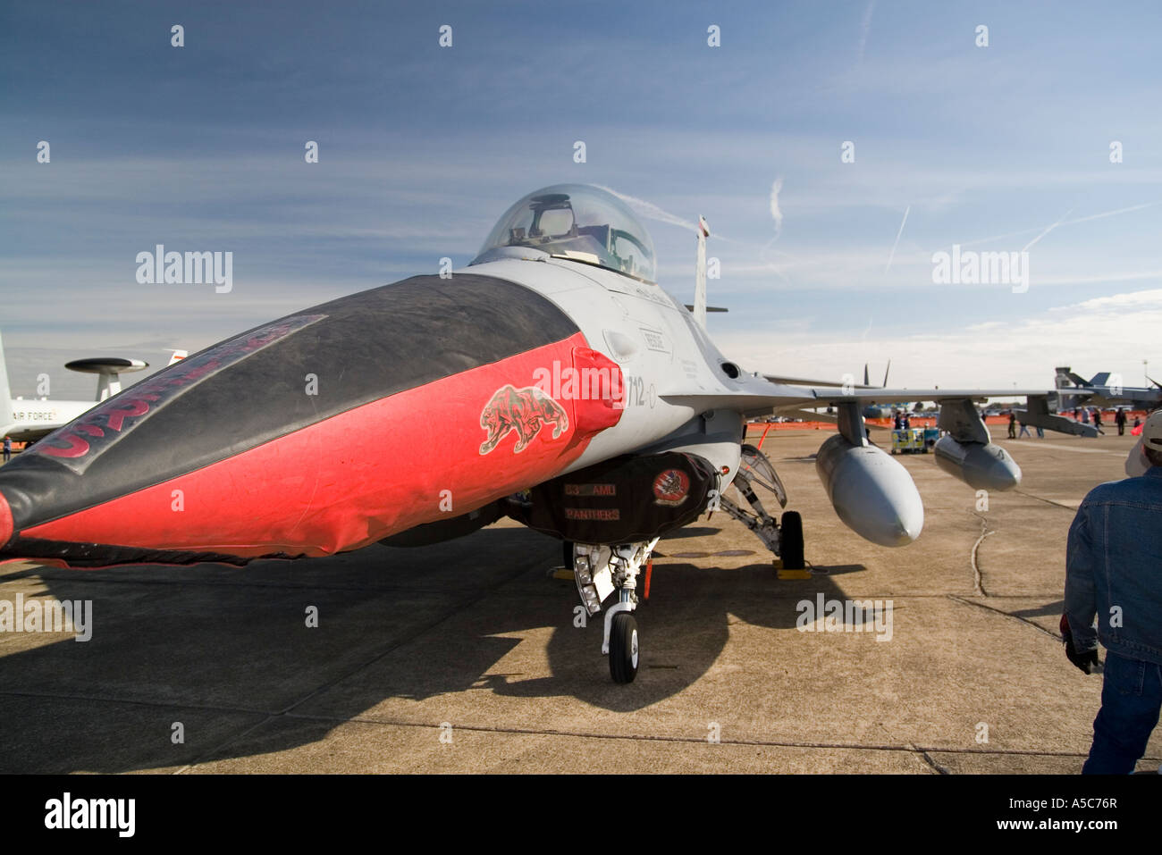 Lockheed Martin F 16 Fighting Falcon multirole fighter Stock Photo - Alamy