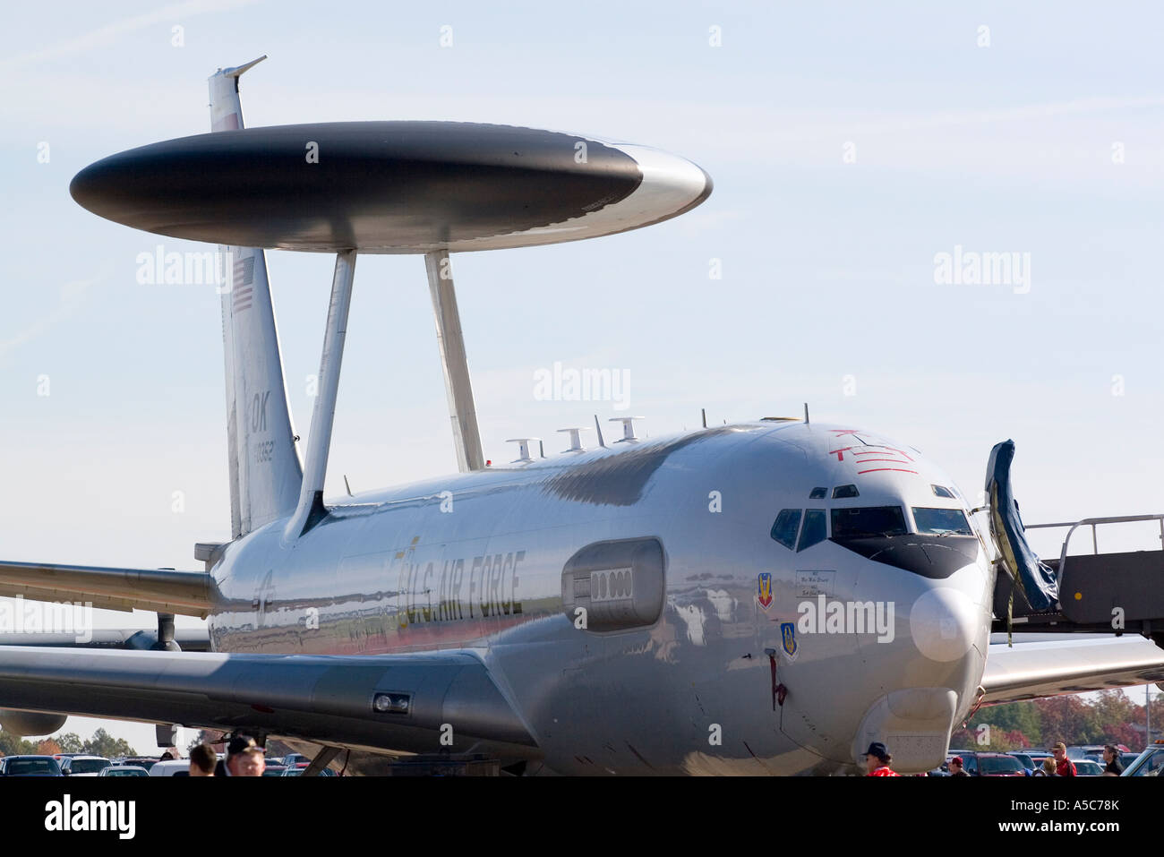 Boeing E-3 Sentry AWACS warning and control aircraft Stock Photo - Alamy