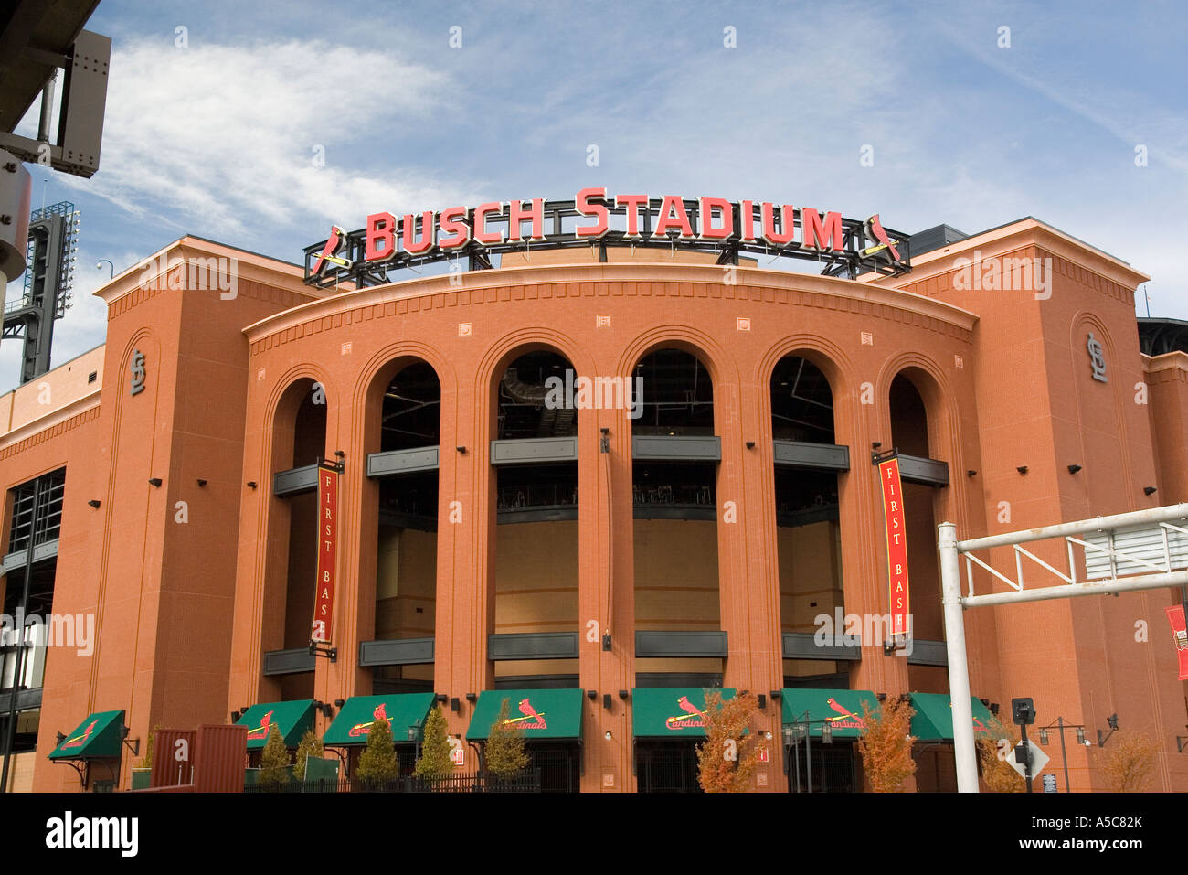 St Louis Missouri MO USA Busch Stadium home of St Louis baseball team ...