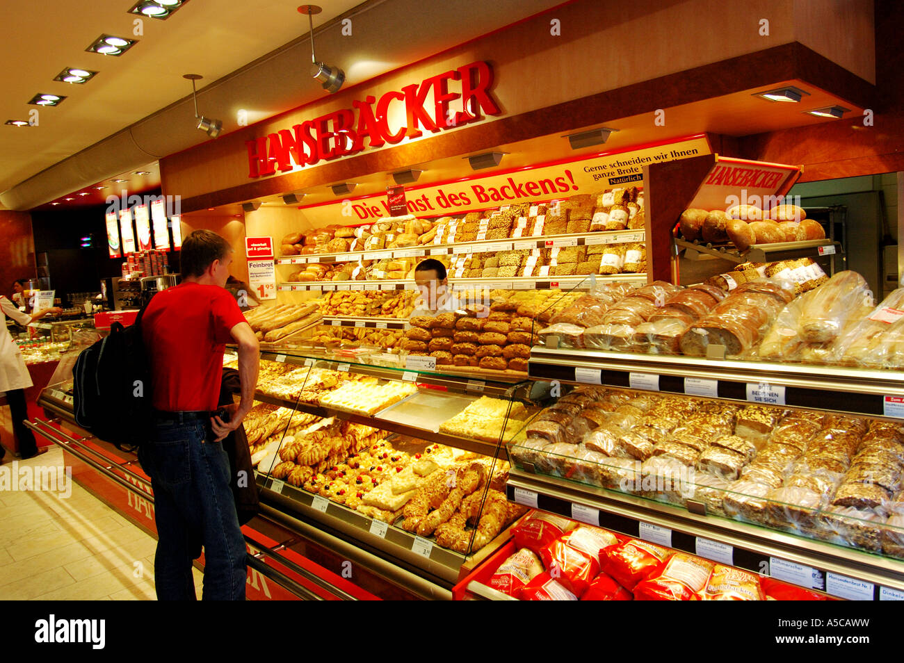 Bakery on Moenckebergstrasse Hamburg Germany Stock Photo - Alamy