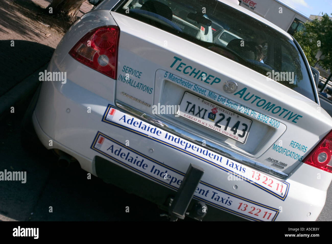 taxi in adelaide south australia Stock Photo - Alamy