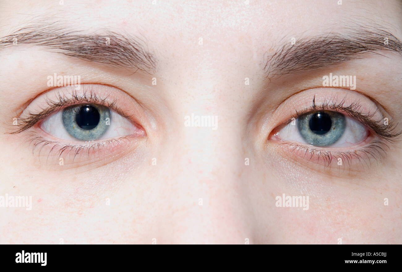 blue Eyes close up Stock Photo - Alamy