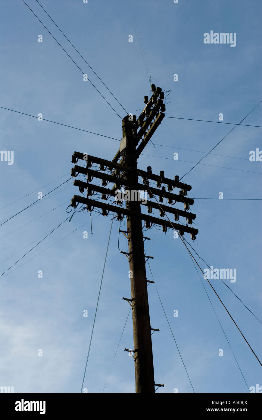 Poles electrical post cables energy electricity wires power silhouette ...
