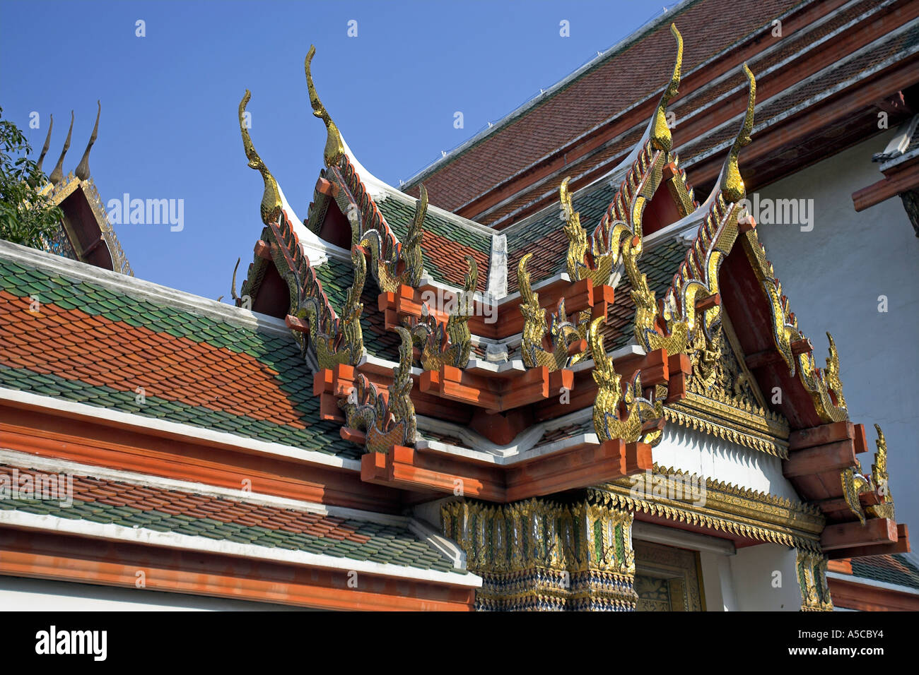 Wat Po Bangkok Thailand Stock Photo - Alamy
