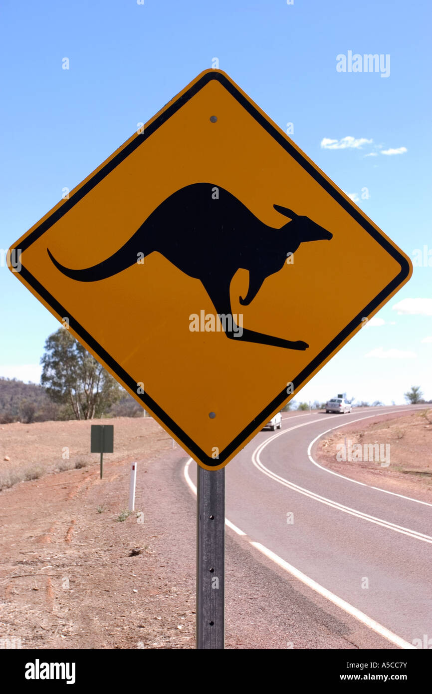 Iconic road signs of australia hi-res stock photography and images - Alamy