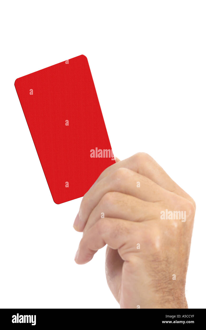 Umpire pointing out Cut Out Stock Images & Pictures - Alamy