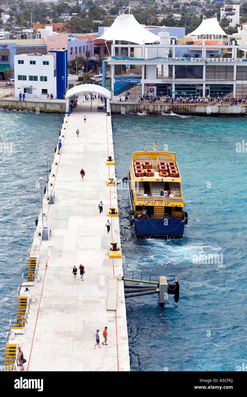Photo of two police officers providing security at the cruise port of ...