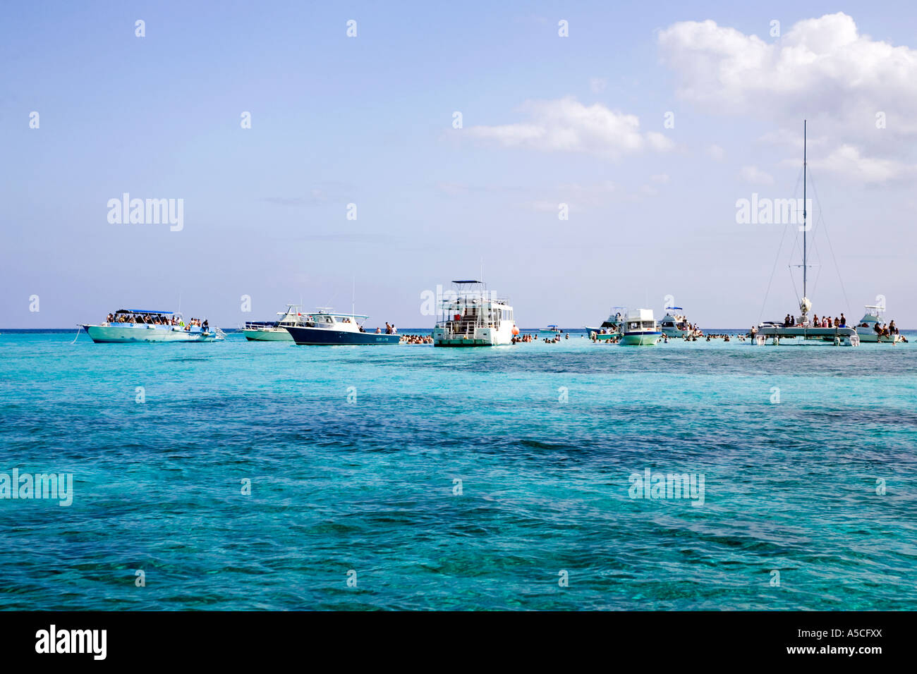 Shore excursion, beautiful ocean, fun, swimming near Grand Cayman ...
