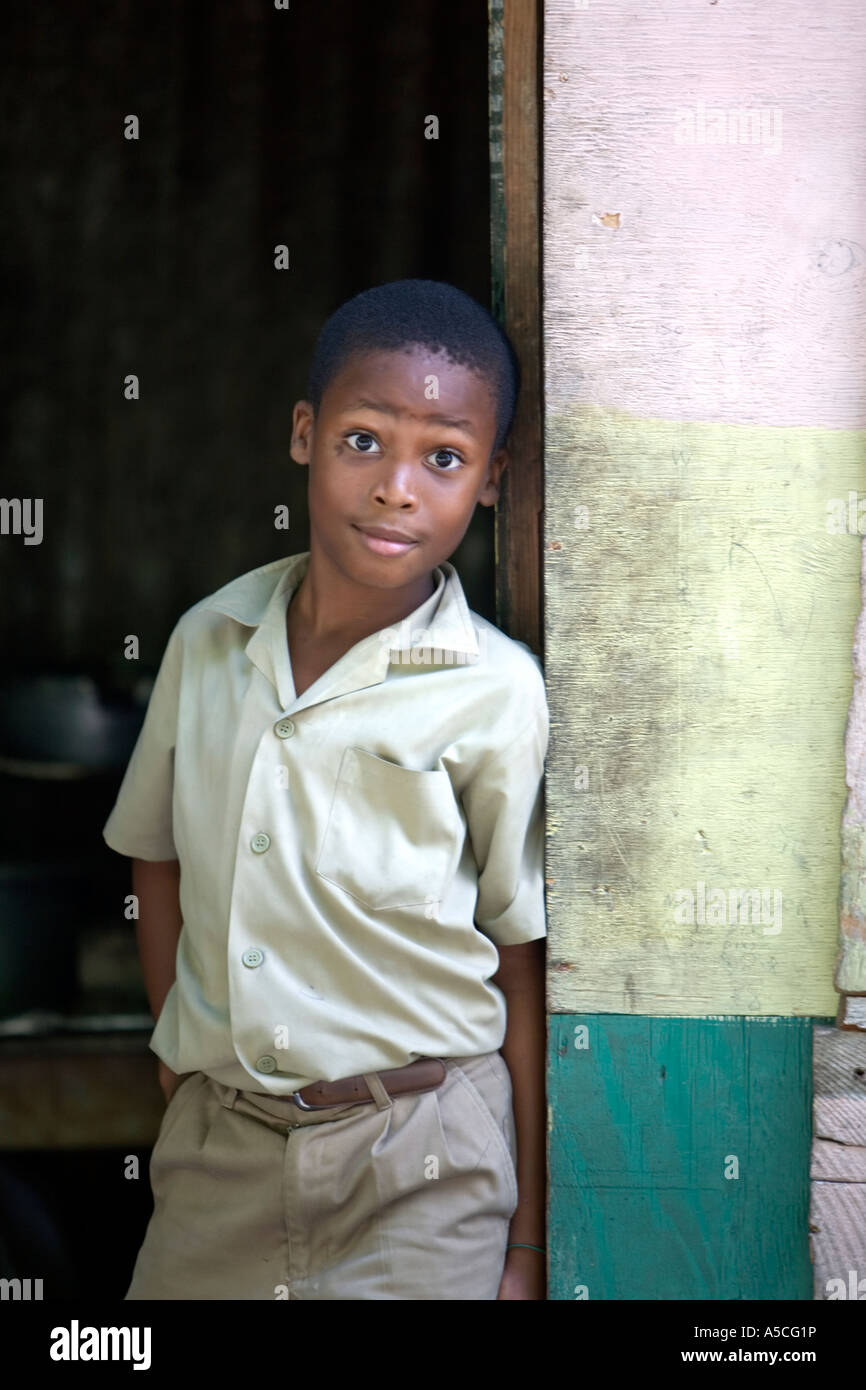 Jamaica school girl hi-res stock photography and images - Alamy