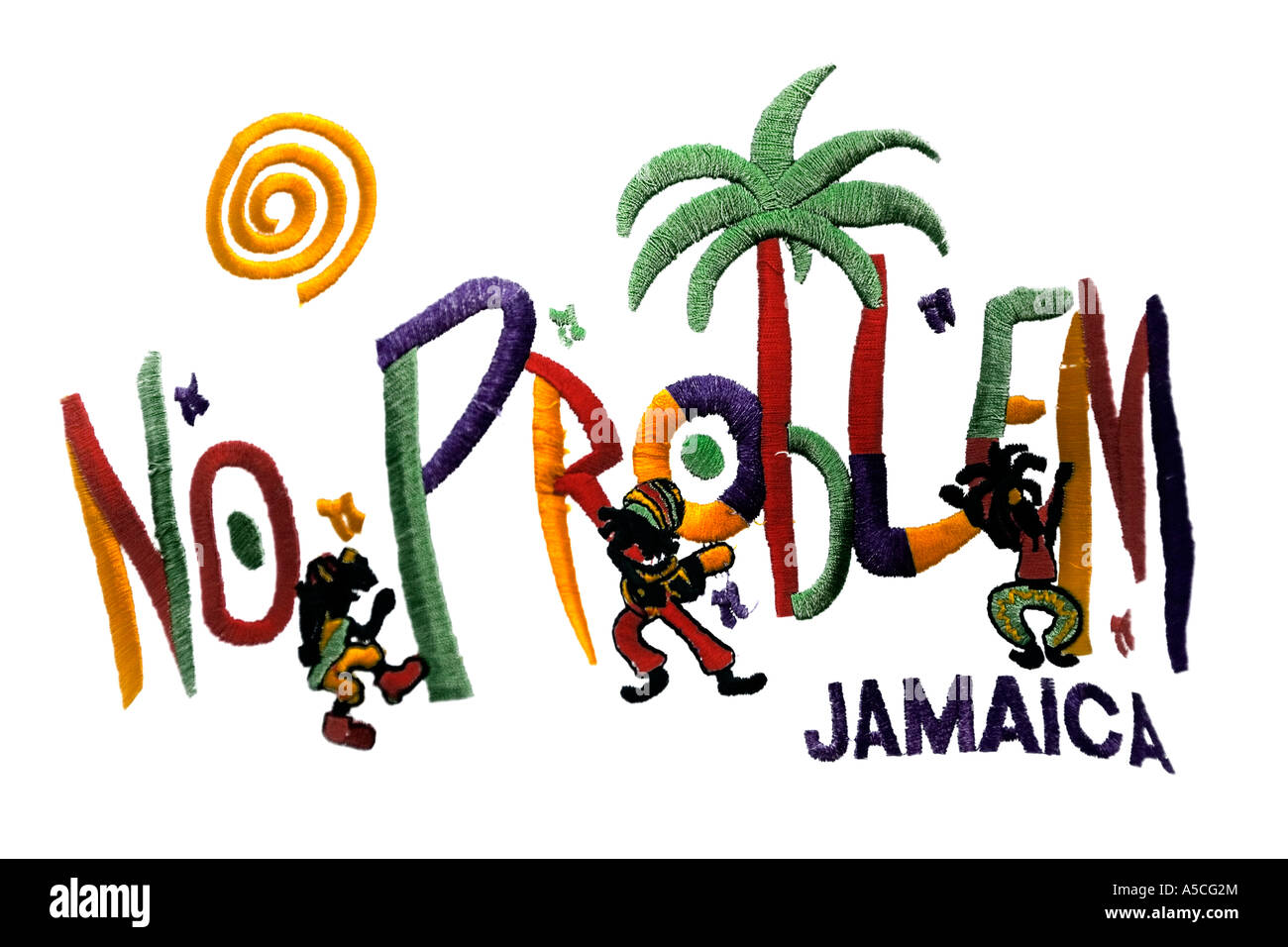 Jamaica t-shirt No Problem Stock Photo - Alamy