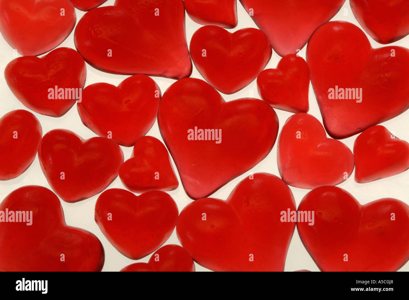 Heart shaped jellies hi-res stock photography and images - Alamy