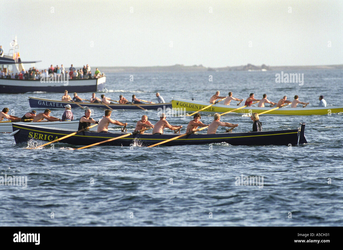 Gig race scilly hi-res stock photography and images - Alamy