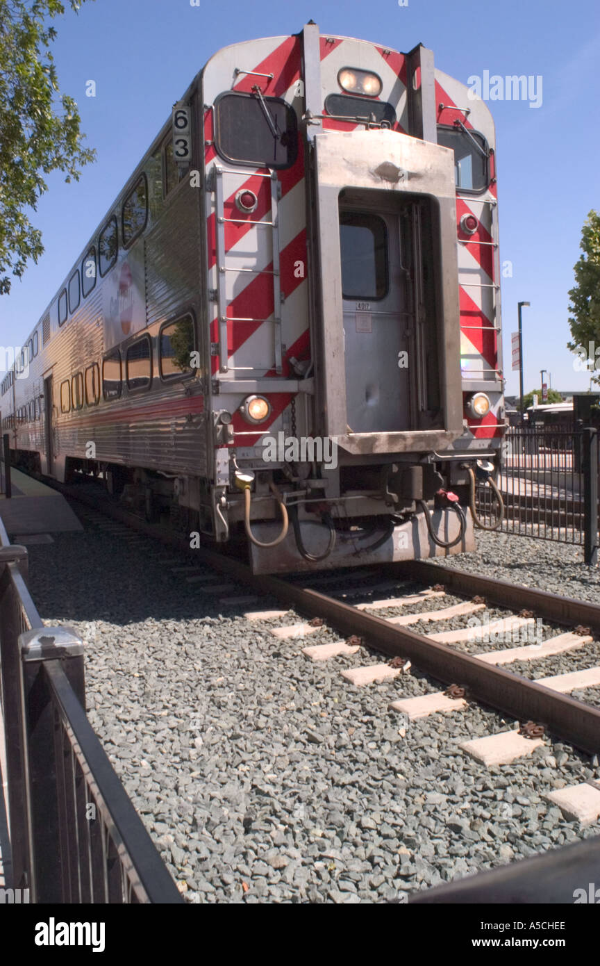 Caltrain locomotive hi-res stock photography and images - Alamy