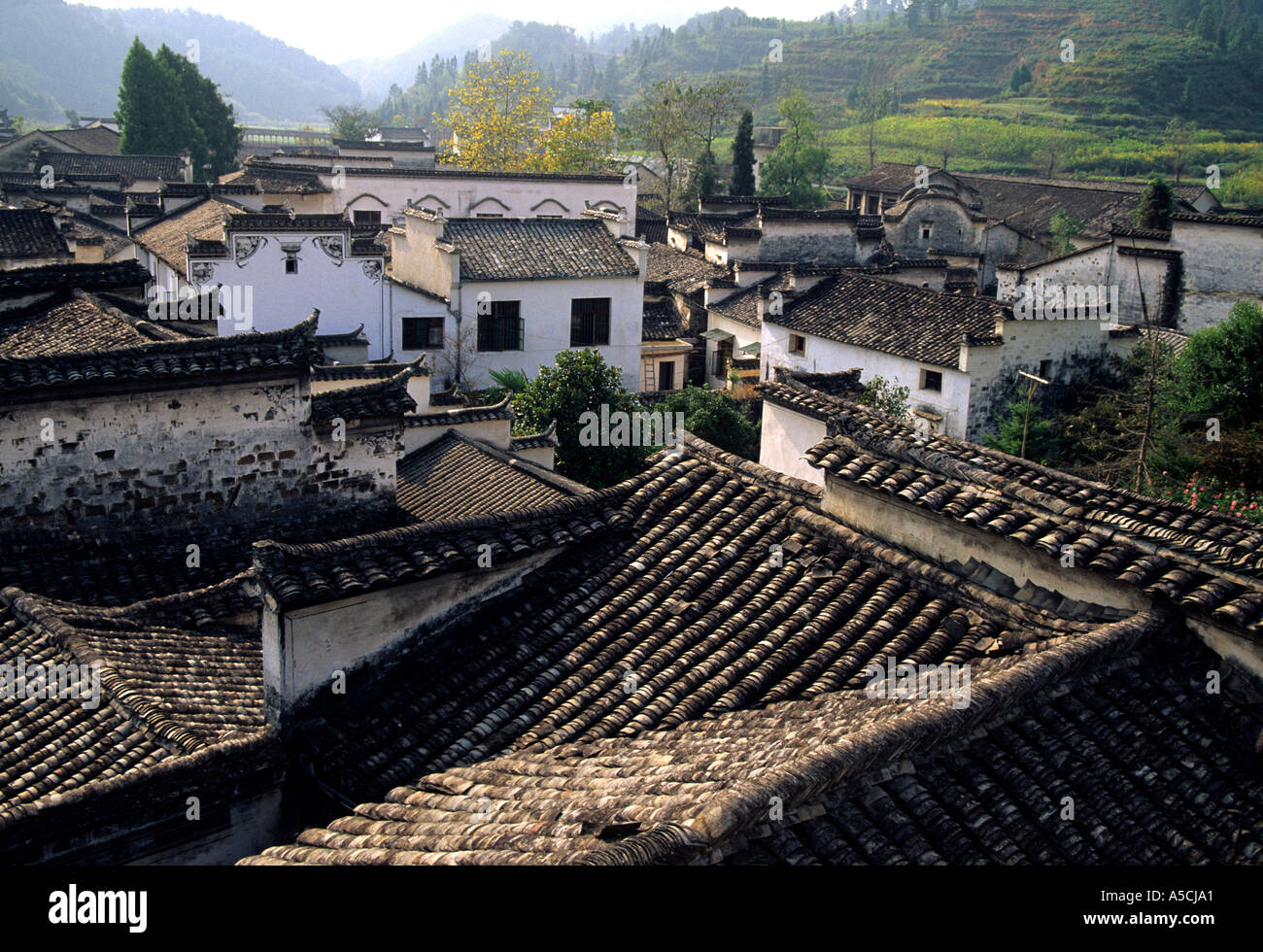 Yi County Anhui China Ming Qing dynasty era architecture in Xidi ...