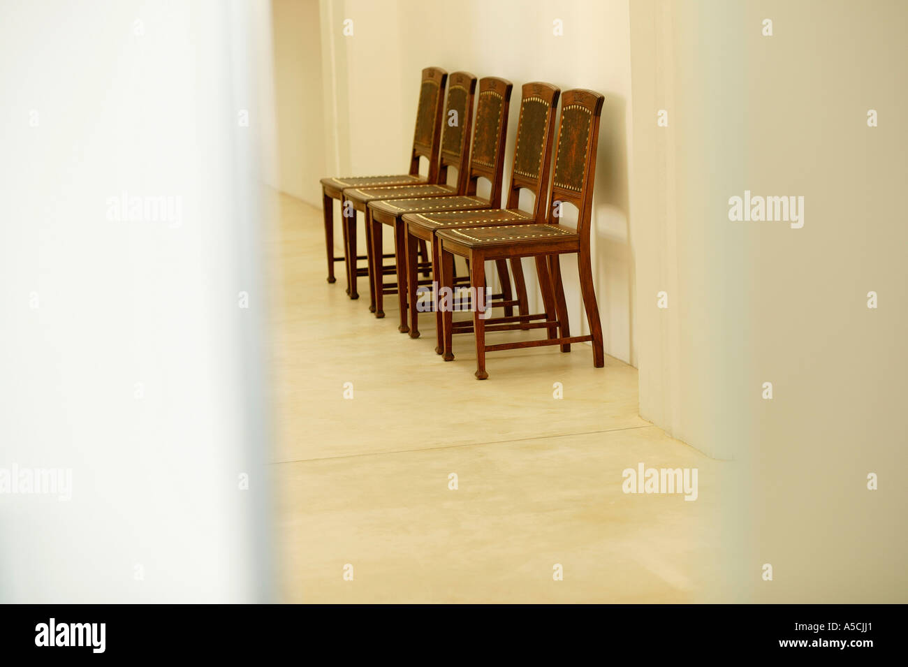 Chairs in waiting room Stock Photo - Alamy