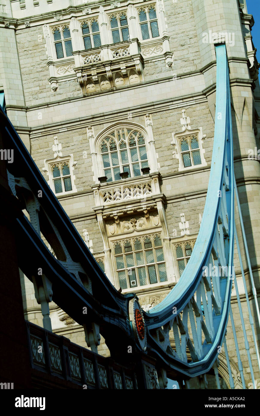 Tower Bridge London close up Stock Photo - Alamy