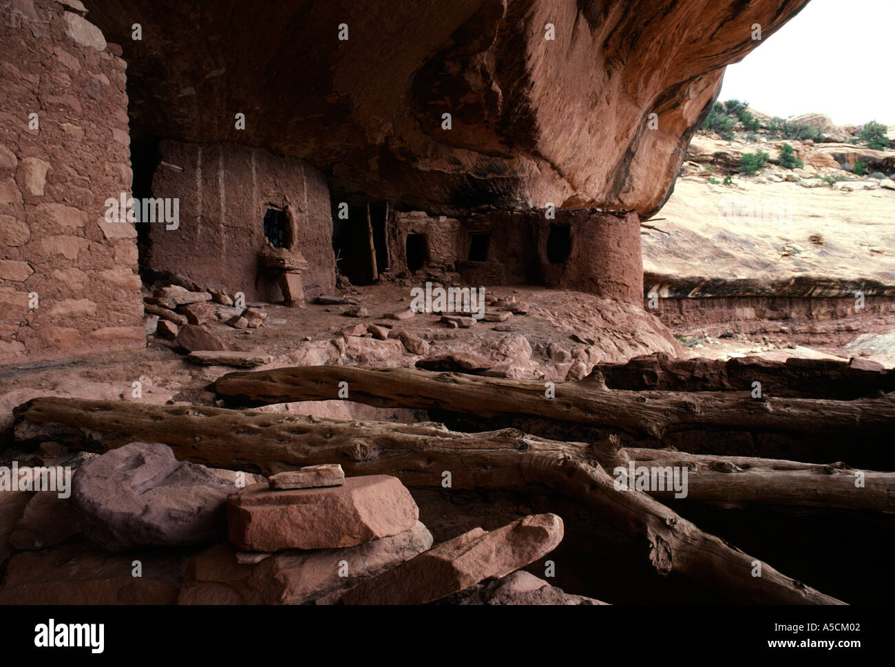 Anasazi Indian ruin Utah Stock Photo - Alamy