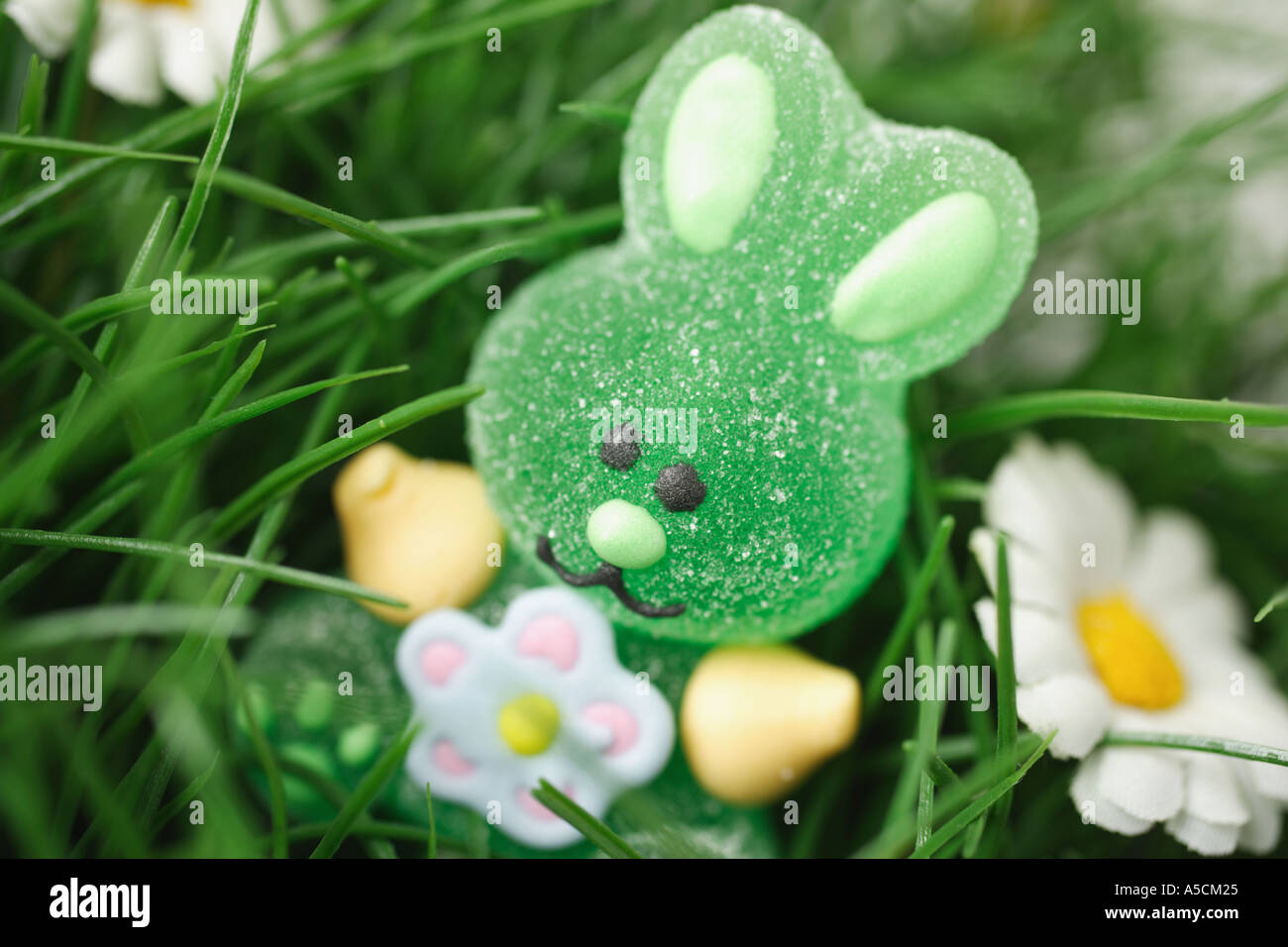Sweet Easter Jelly lollypop Stock Photo - Alamy