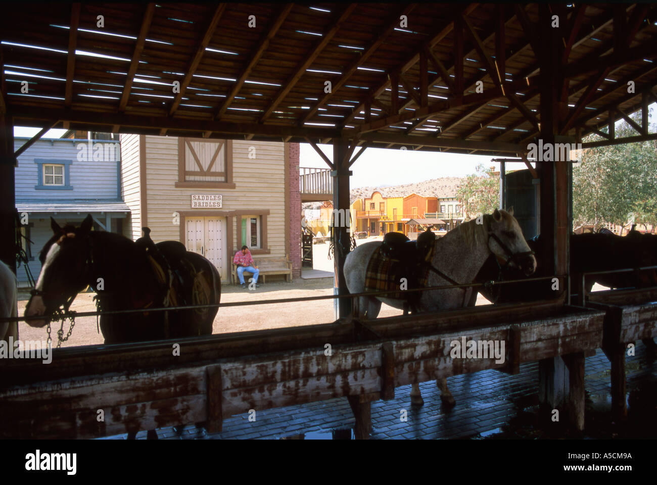 Mini Hollywood Theme park film set of Clint Eastwood westerns in ...