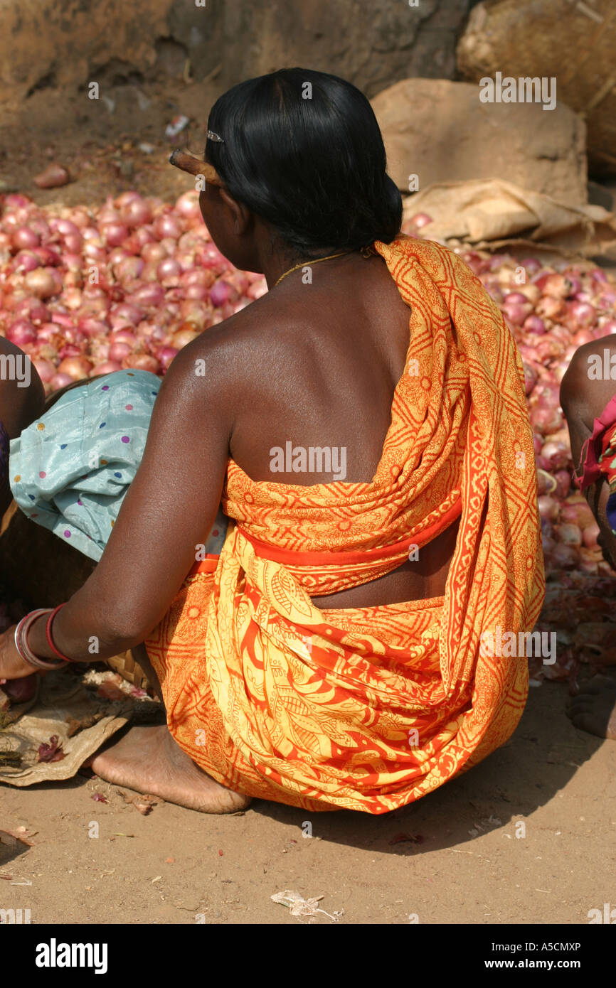 Colorful Desia Kondh tribal people are a distinctive minority group in ...