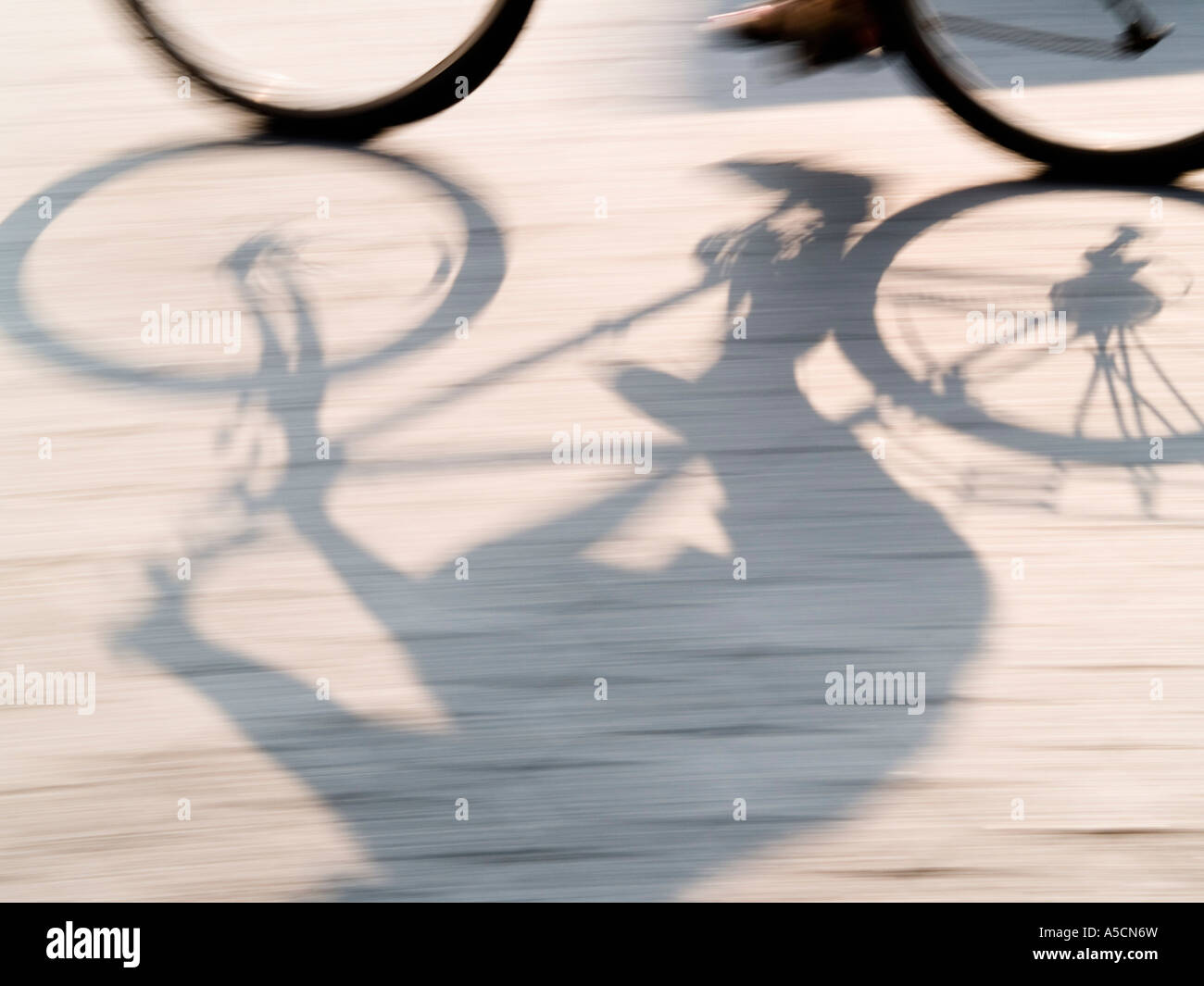 Shadows of people exercising Stock Photo - Alamy
