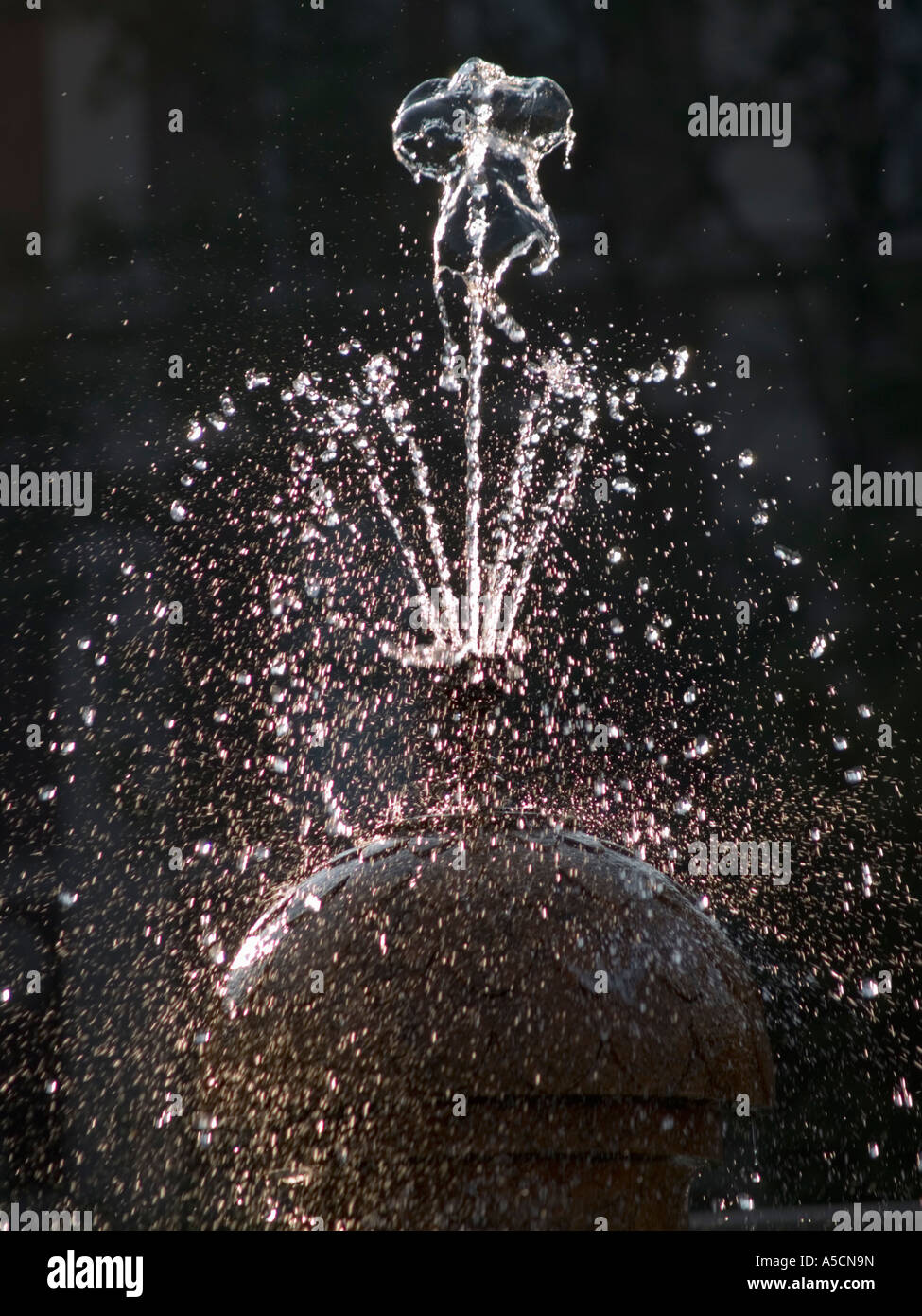 Water in water fountain Stock Photo - Alamy
