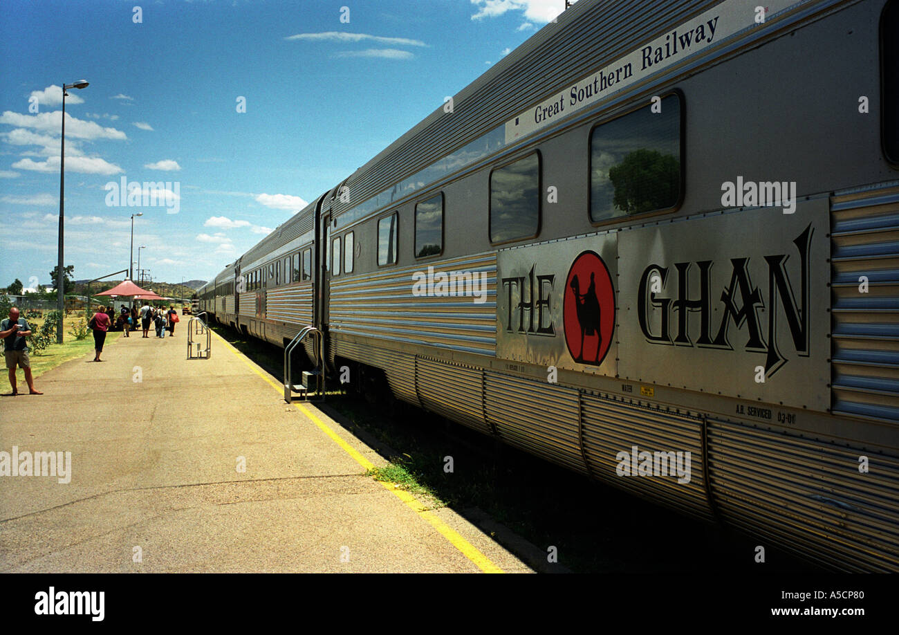 Australia the ghan railway journey hi-res stock photography and images ...