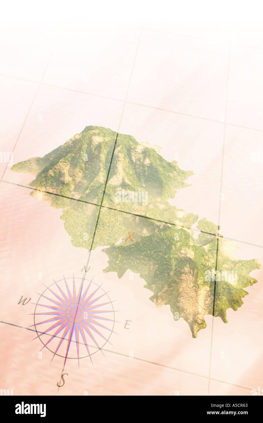 Treasure map hi-res stock photography and images - Alamy