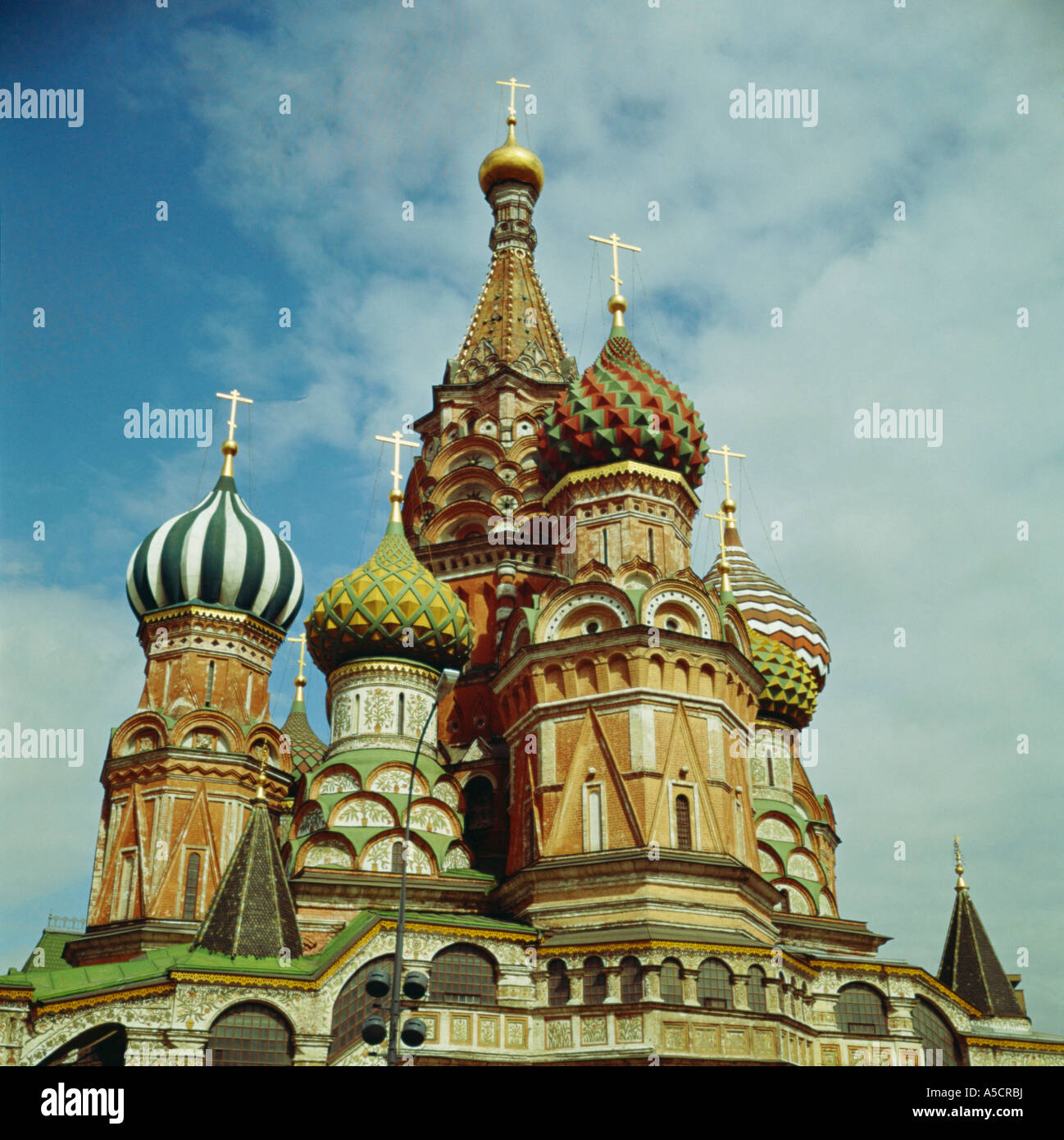 St Basils Cathedral, Red Square, Moscow Russia, former USSR Stock Photo ...