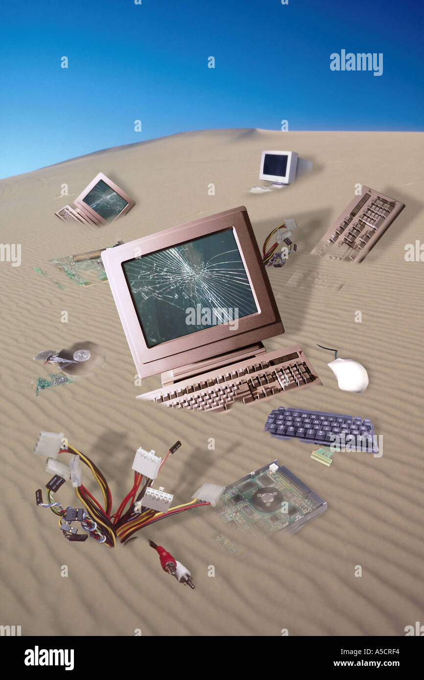 Computer graveyard hi-res stock photography and images - Alamy