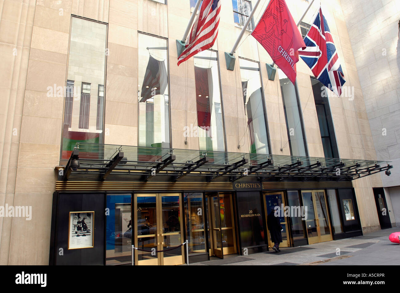 Christie s Auction House in Rockefeller Center Stock Photo - Alamy