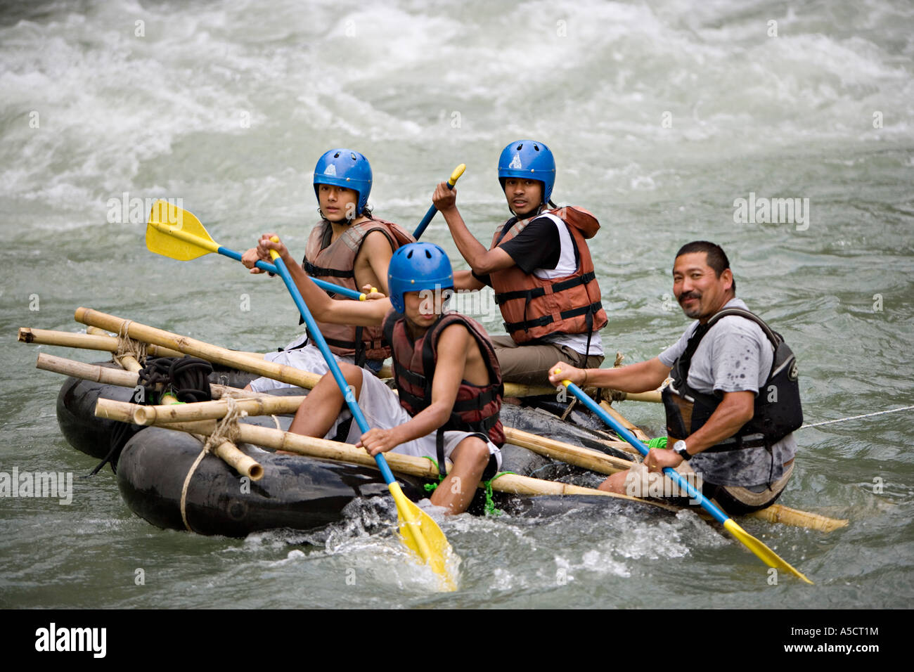 White water rafting in nepal hi-res stock photography and images - Alamy