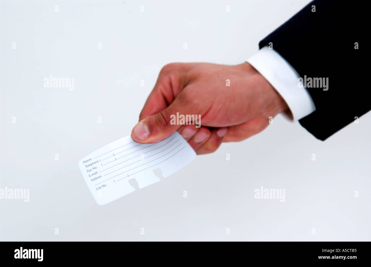 Passing out business card hi-res stock photography and images - Alamy