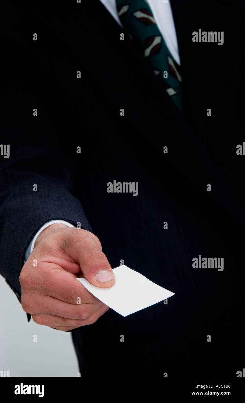 Passing out business card hi-res stock photography and images - Alamy