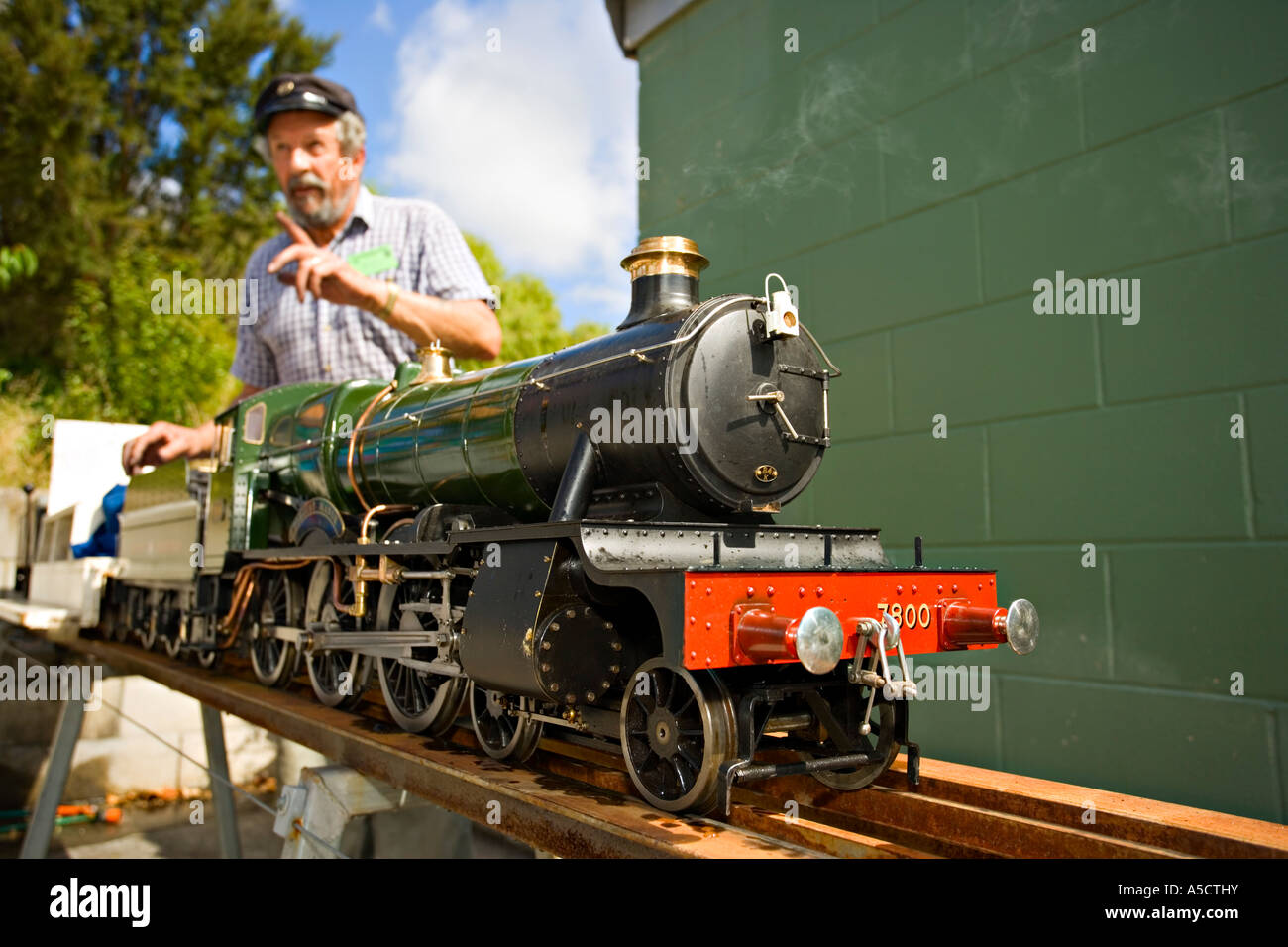 Model train ride on hi-res stock photography and images - Alamy