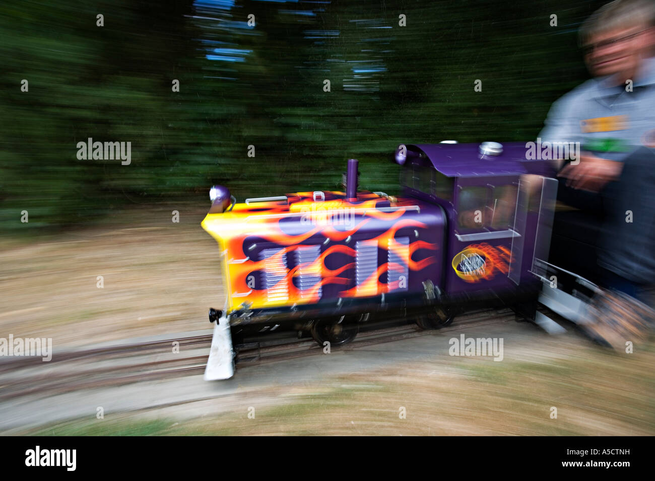 Model train ride on hi-res stock photography and images - Alamy