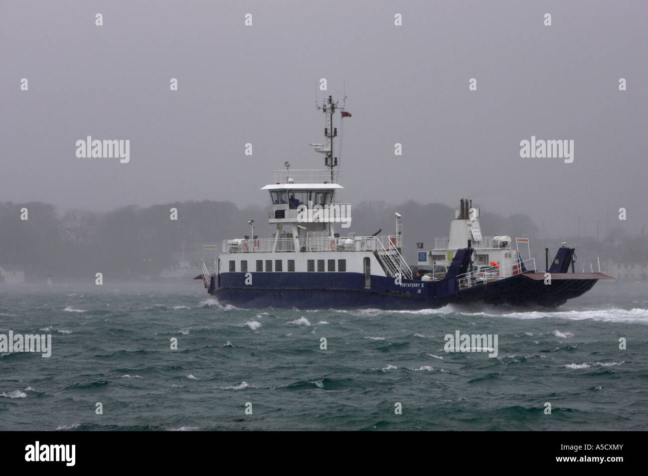 portaferry ferry crossing strangford lough on a stormy day Portaferry ...