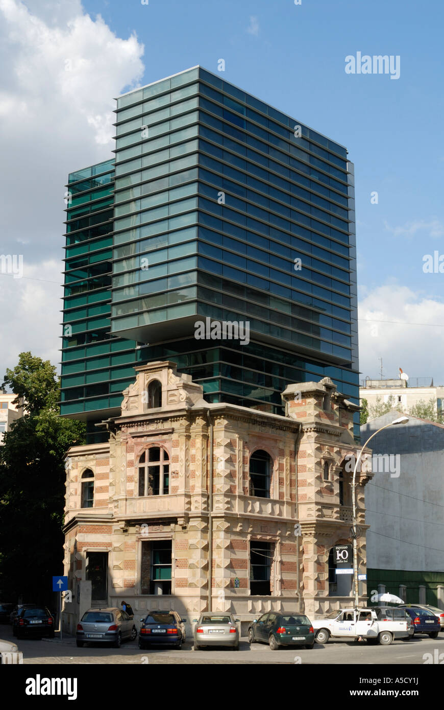 ROMANIA BUCHAREST. The former headquarters of Securitate secrete police ...