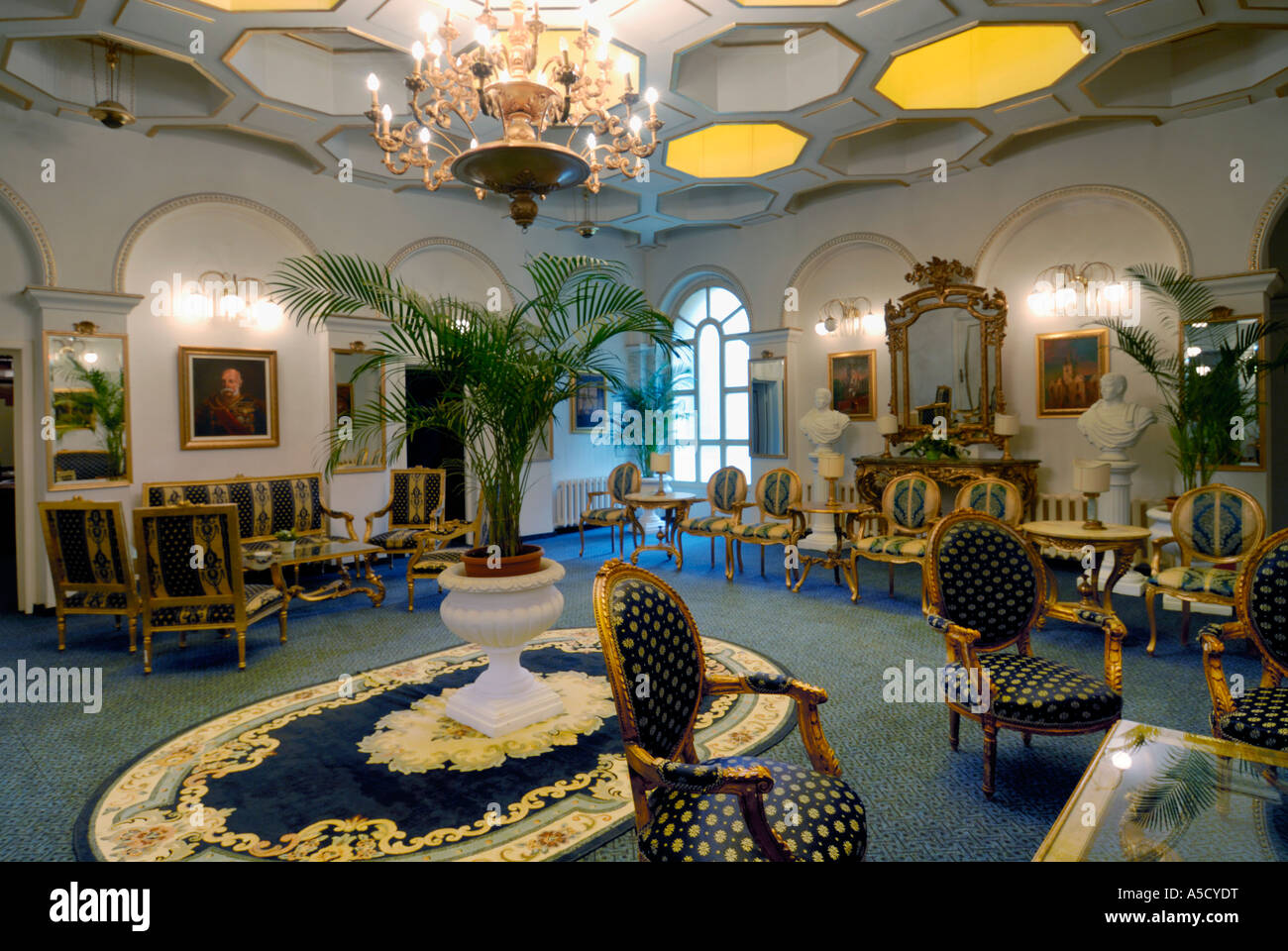 Rococo hotel interior hi-res stock photography and images - Alamy