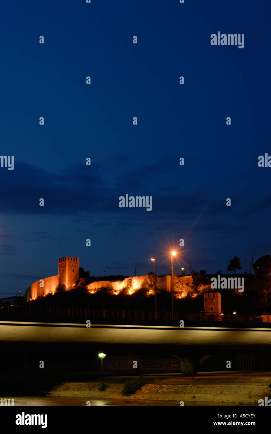 Skopje kale fortress archaeology hi-res stock photography and images ...