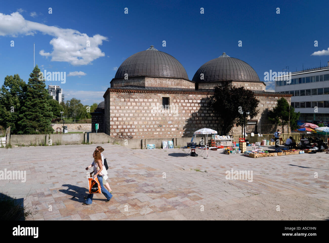 FYROM Republic of Macedonia. SKOPJE Daut Pasha Hamam (15th century) now ...
