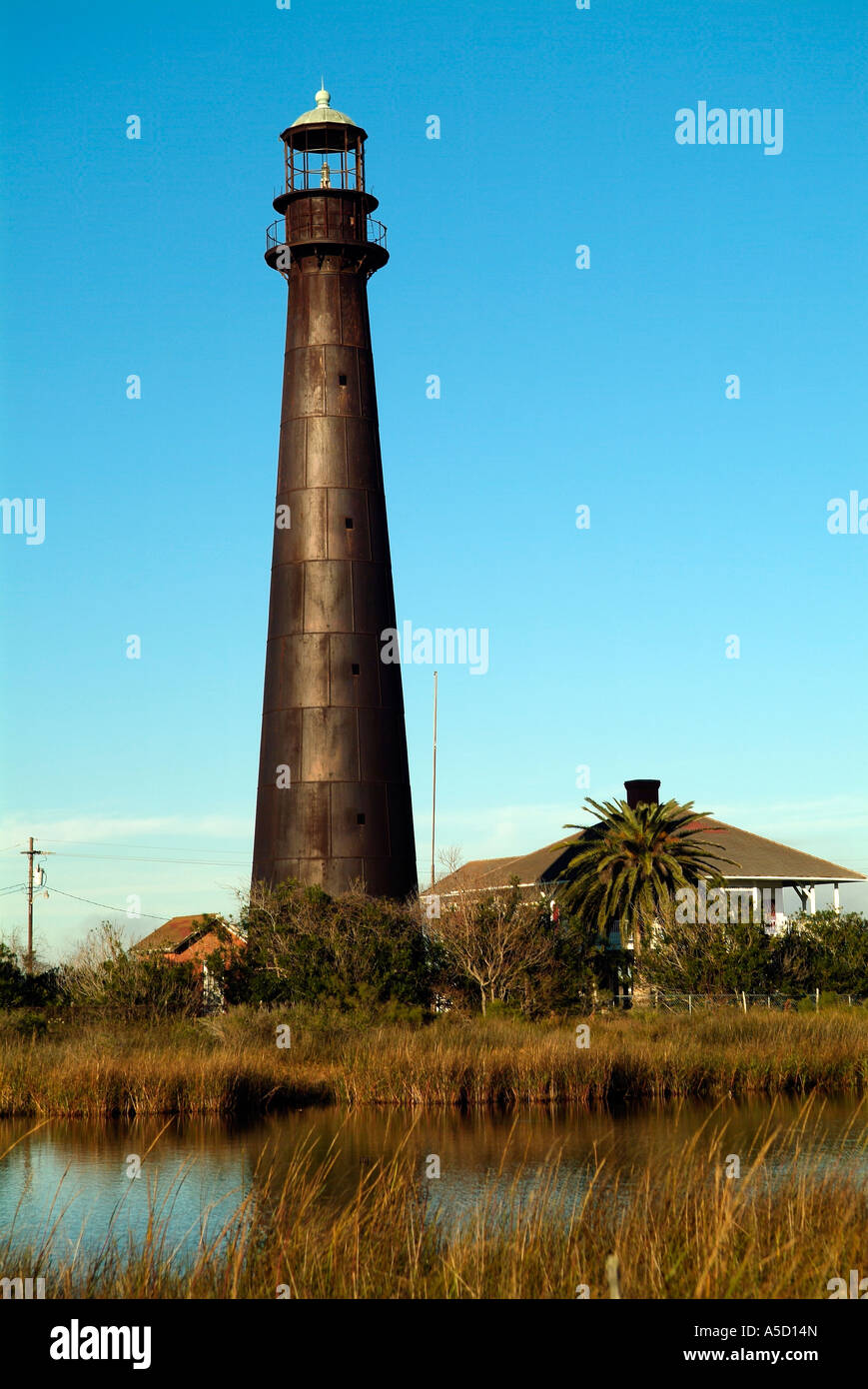 Lighthouse galveston texas bolivar hi-res stock photography and images ...