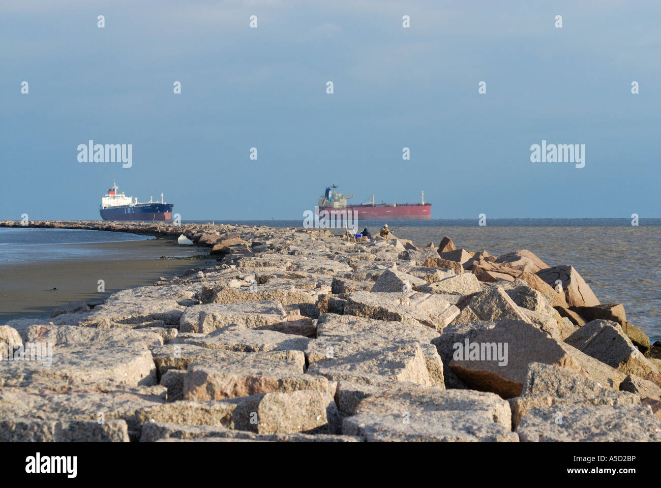 Galveston Jetty High Resolution Stock Photography and Images - Alamy