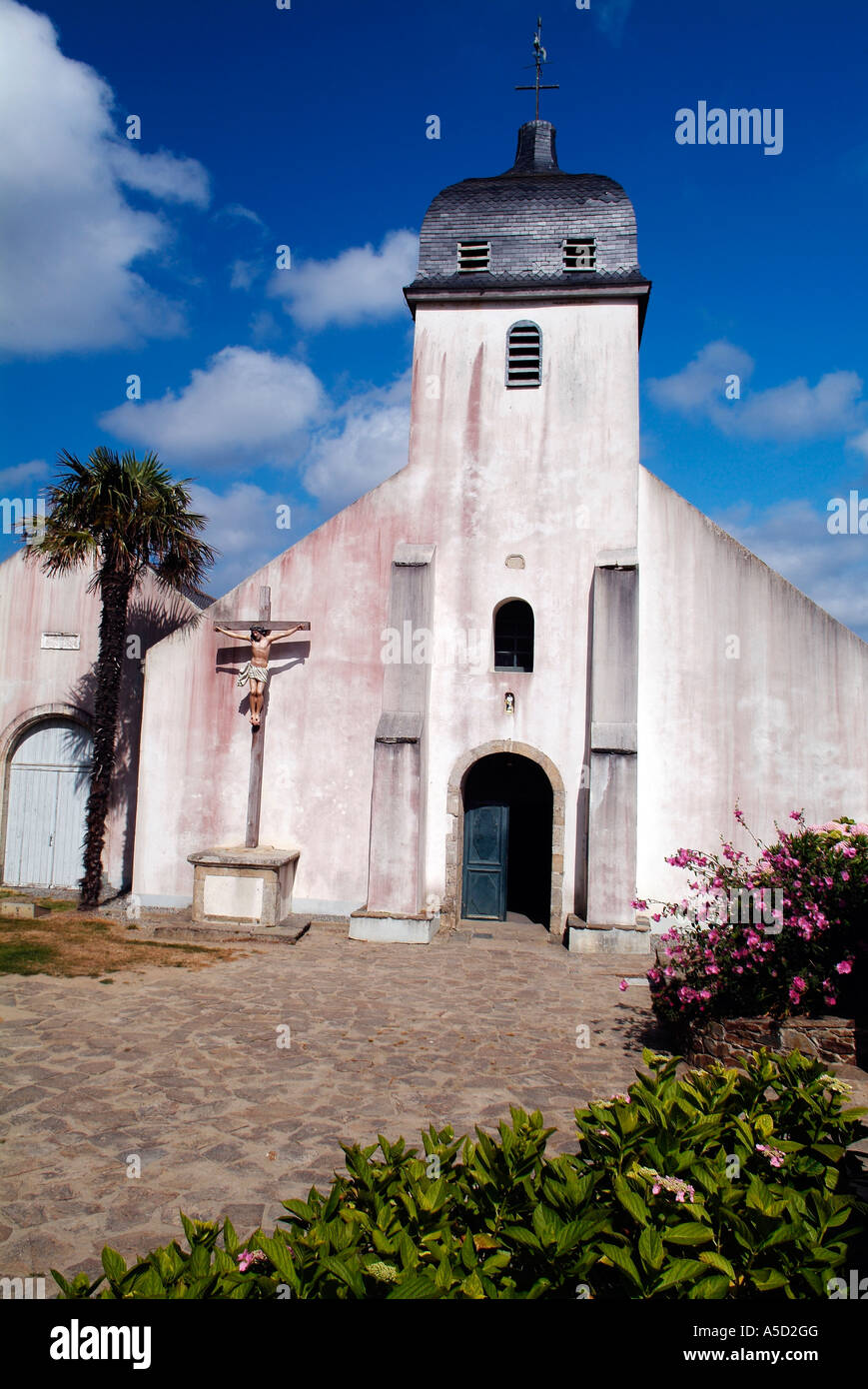 Belle ile en mer church hi-res stock photography and images - Alamy