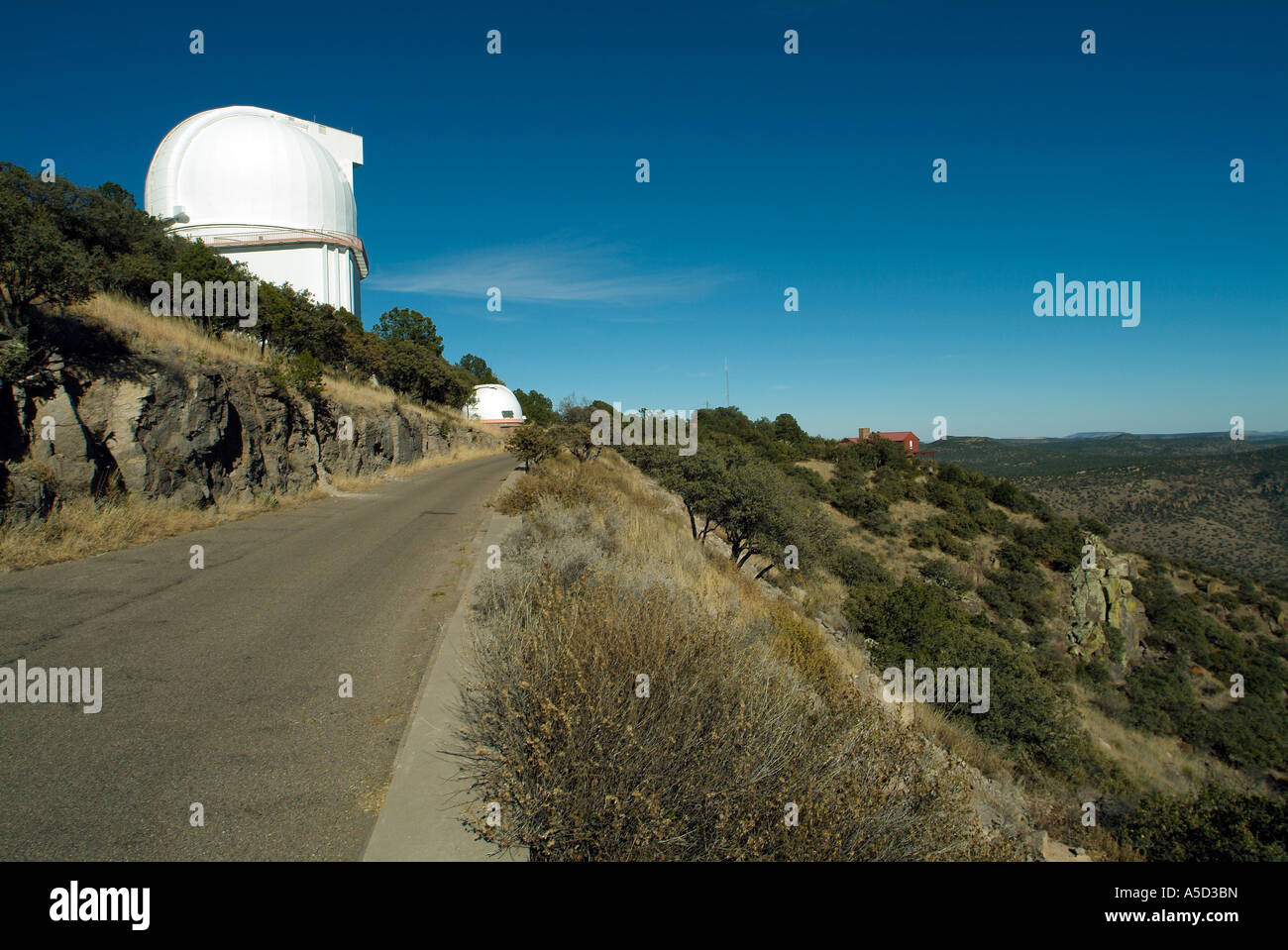 Mac Donald observatory in the Davis Mountains, West Texas Stock Photo ...