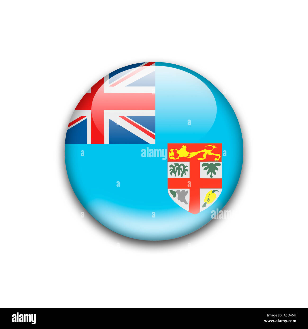 Flag of Fiji Stock Photo - Alamy