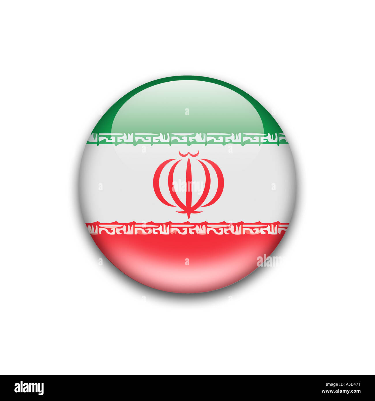 Flag of Iran Stock Photo - Alamy