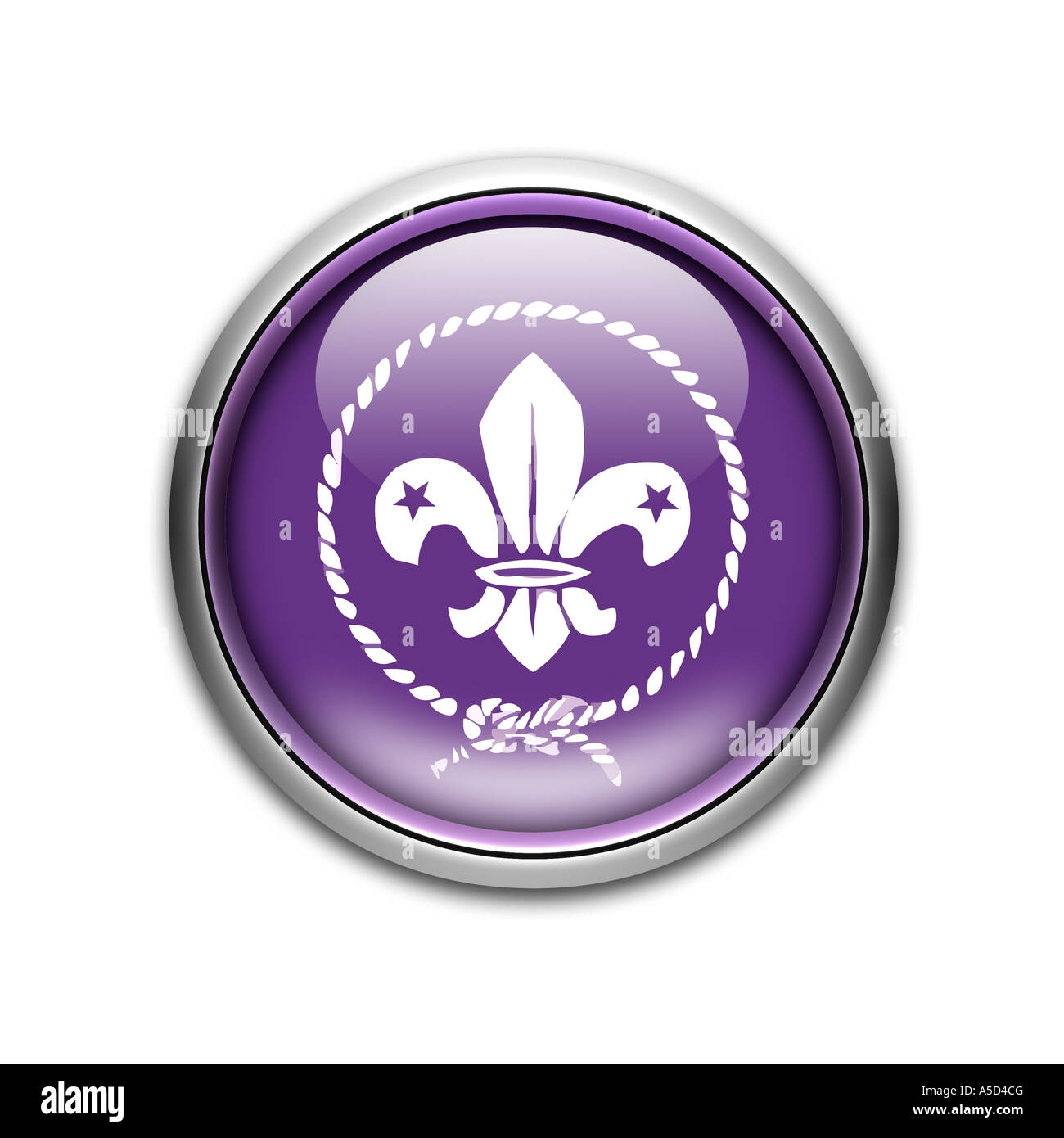 Scouts and guides flag Cut Out Stock Images & Pictures - Alamy