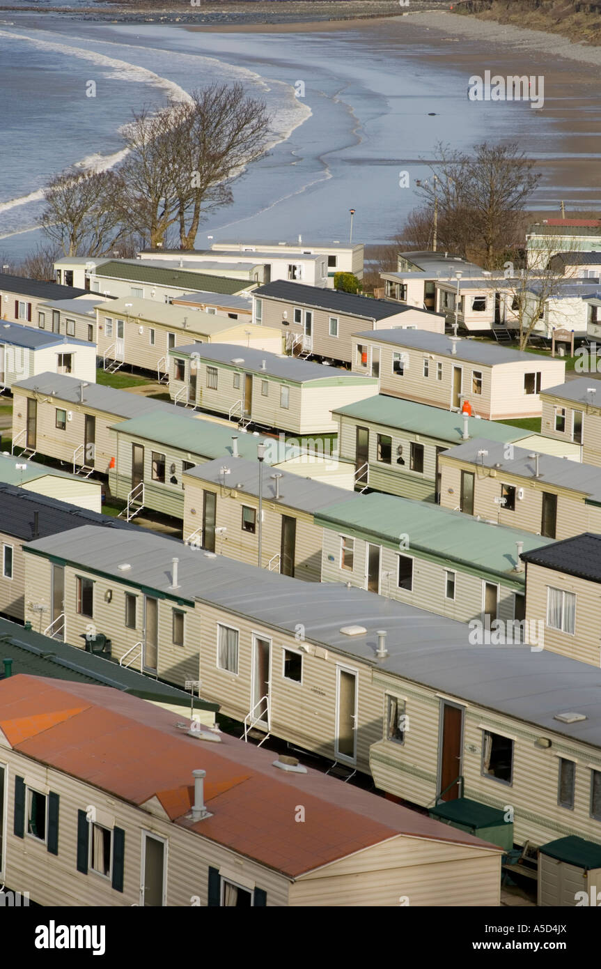 New Quay ceredigion static caravan site on the cardigan bay coast ...
