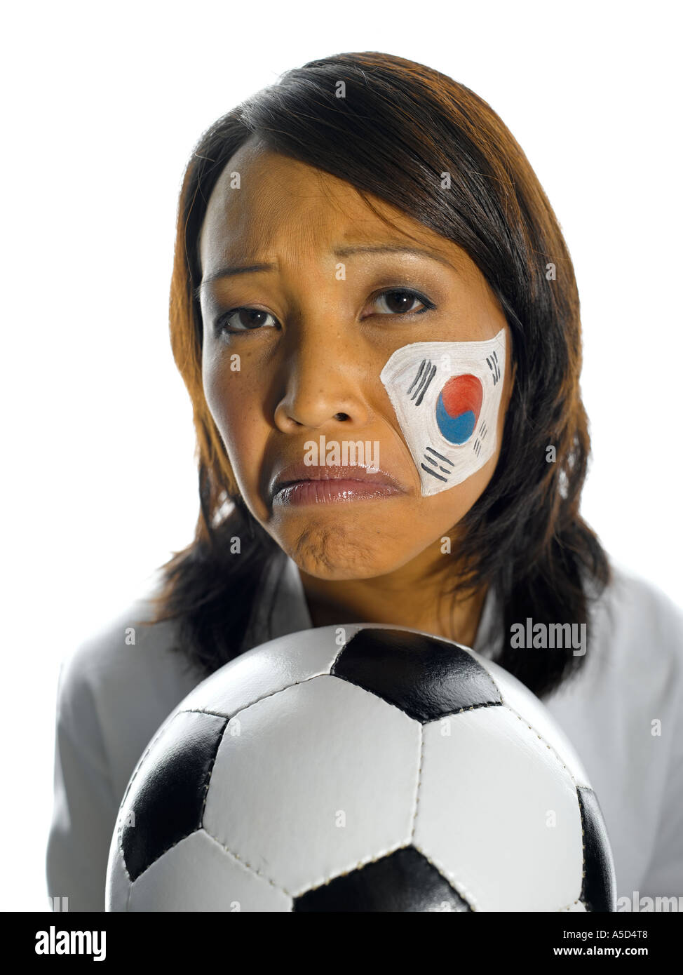 Soccerball Face Painting